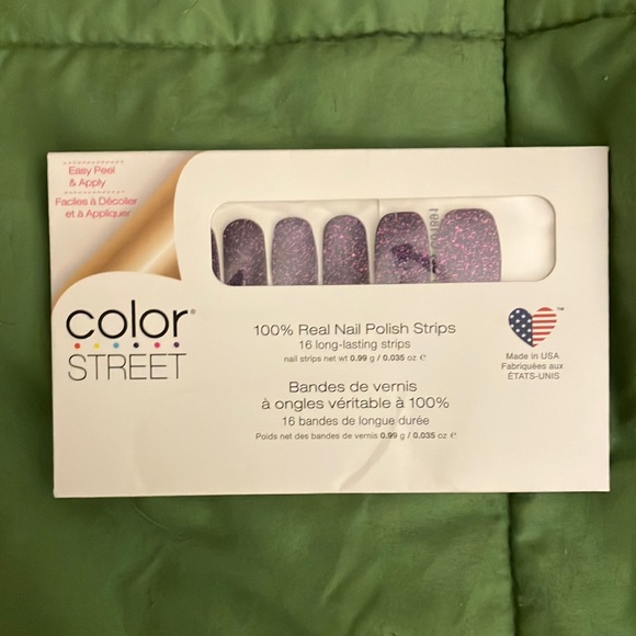 Color Street | Makeup | Color Street Purple Glitter | Poshmark